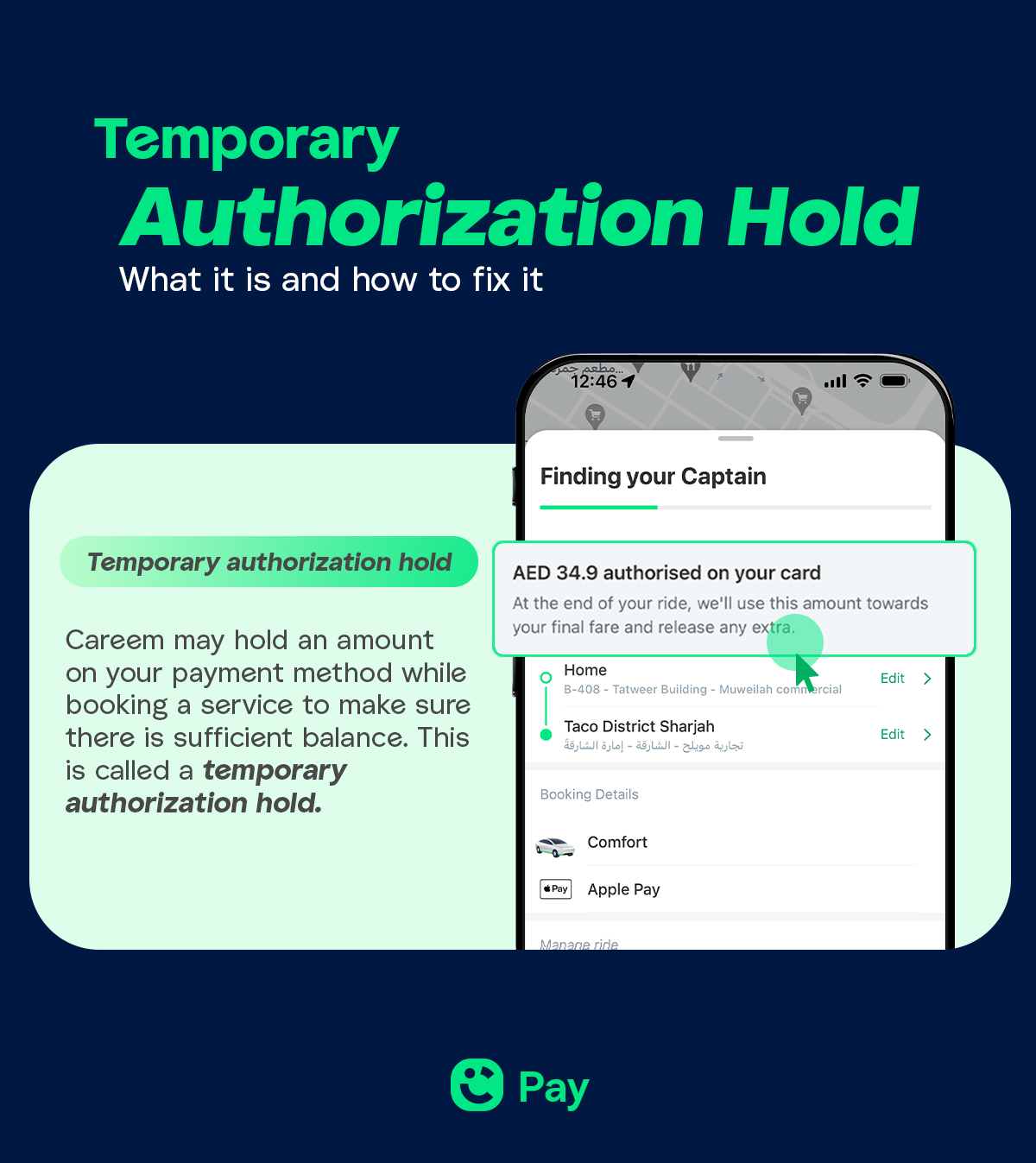 I was charged for an unknown transaction – Careem